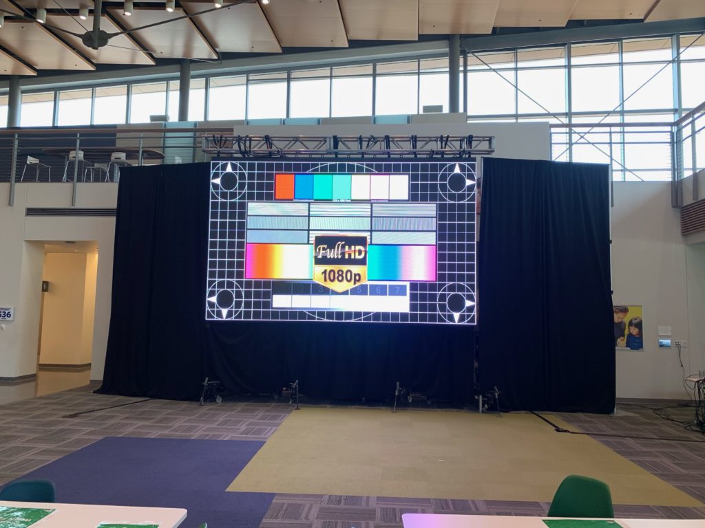 Indoor 9'x16 LED Video Wall Package 3.9mm - Atlanta Pro AV